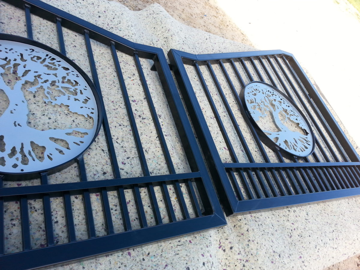 Tree Of Life Driveway Gates By JDR 2017 | Custom Driveway Gates | JDR ...