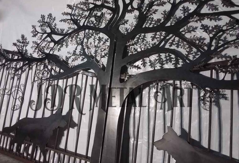 #1 Security Driveway Gates | German Shepherds Iron Gate