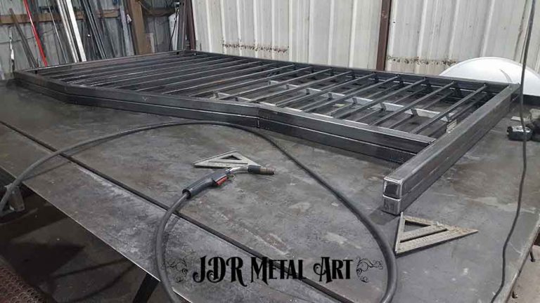 Fabricating Iron Picket Gate | Custom Driveway Gates | JDR Metal Art ...