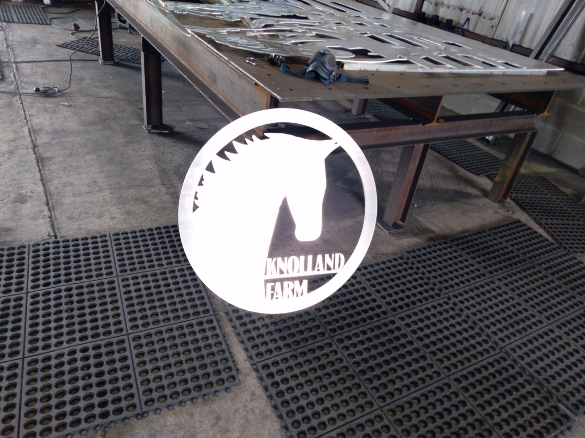 Free Metal Art Sign - Spring 2021! » Custom Driveway Gates By JDR Metal Art