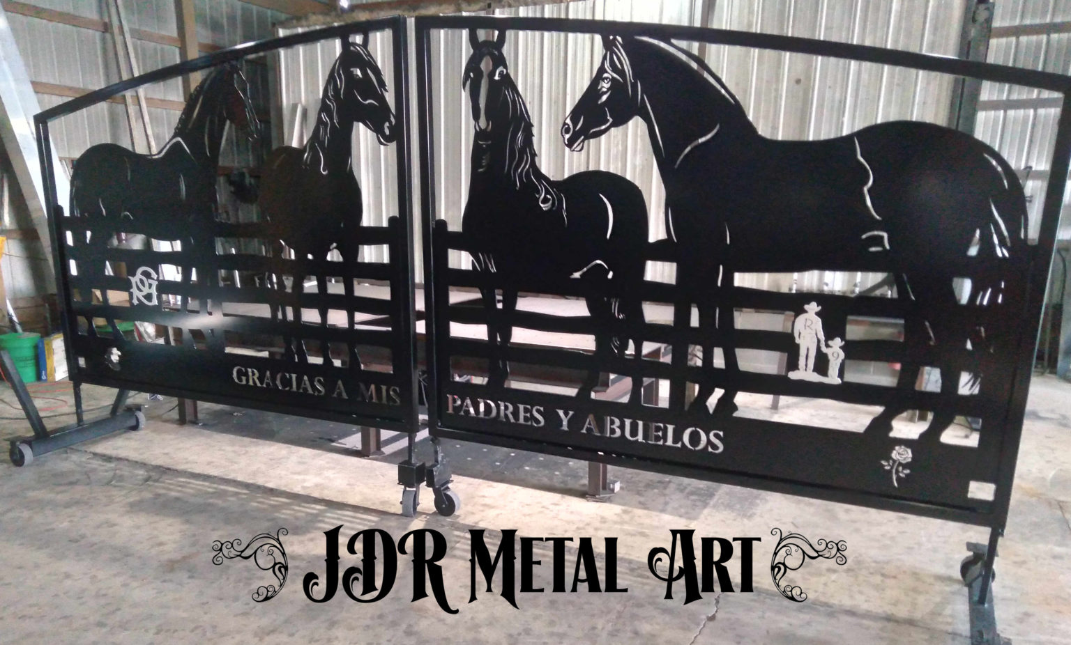 Custom Gate Designs Archives | Custom Driveway Gates | JDR Metal Art ...
