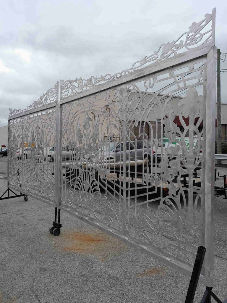 Metal Driveway Gates Estero - Aluminum 8 | Custom Driveway Gates | JDR ...