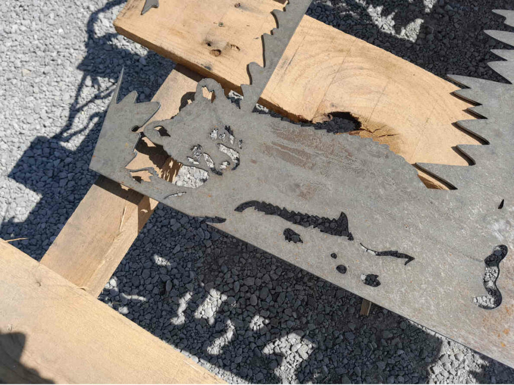 Colorado Driveway Gates - Plasma Cut American Flag, Elk, Eagle & Bears ...