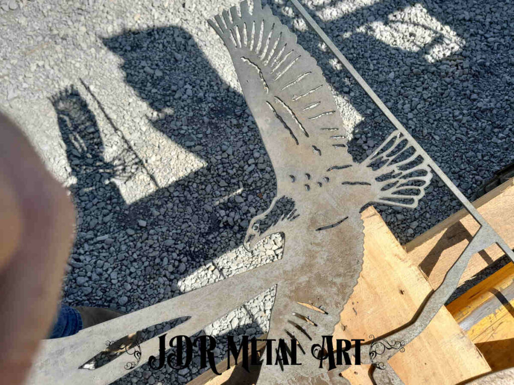 Colorado Driveway Gates - Plasma Cut American Flag, Elk, Eagle & Bears ...