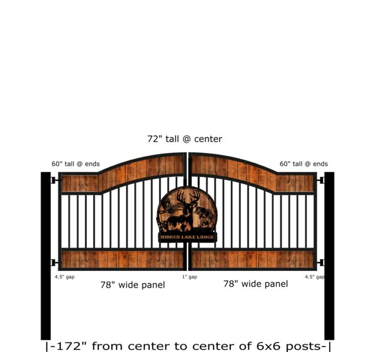 Driveway gate design process steps - Custom Driveway Gates | JDR Metal ...